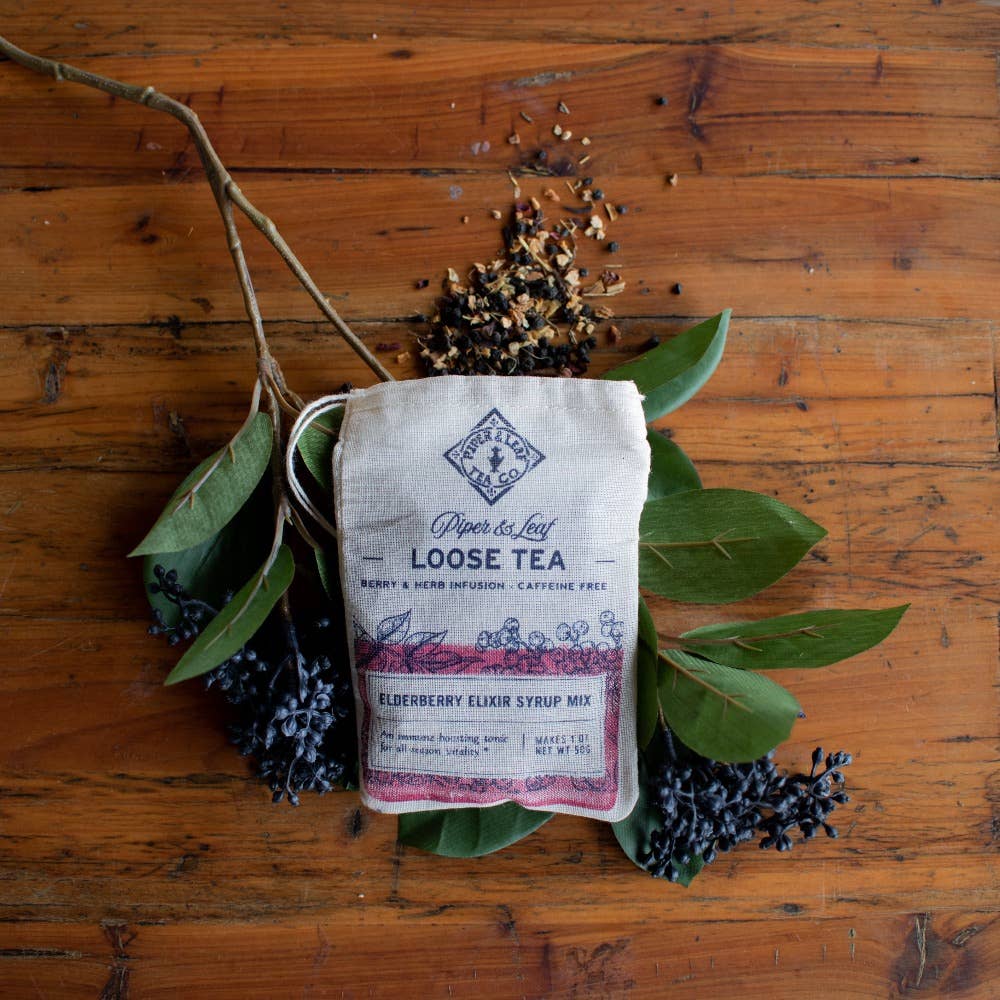 Elderberry Elixir Syrup Mix of Loose Leaf Tea- 15 servings – Blessed by ...